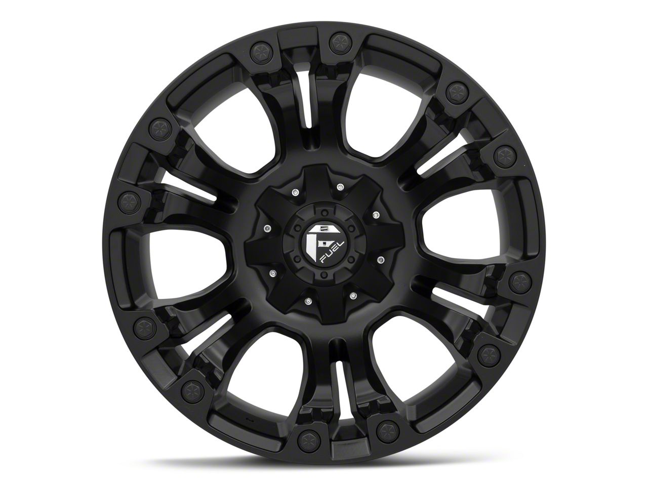 Fuel Wheels Silverado 1500 Vapor Matte Black 6-Lug Wheel; 20x10; -18mm ...
