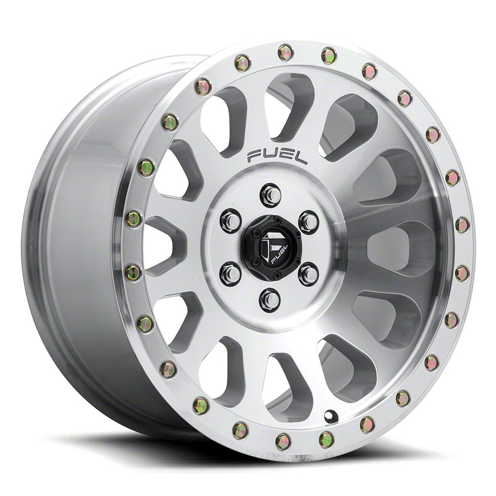 Fuel Wheels Silverado 1500 Vector Diamond Cut Machined 6-Lug Wheel ...