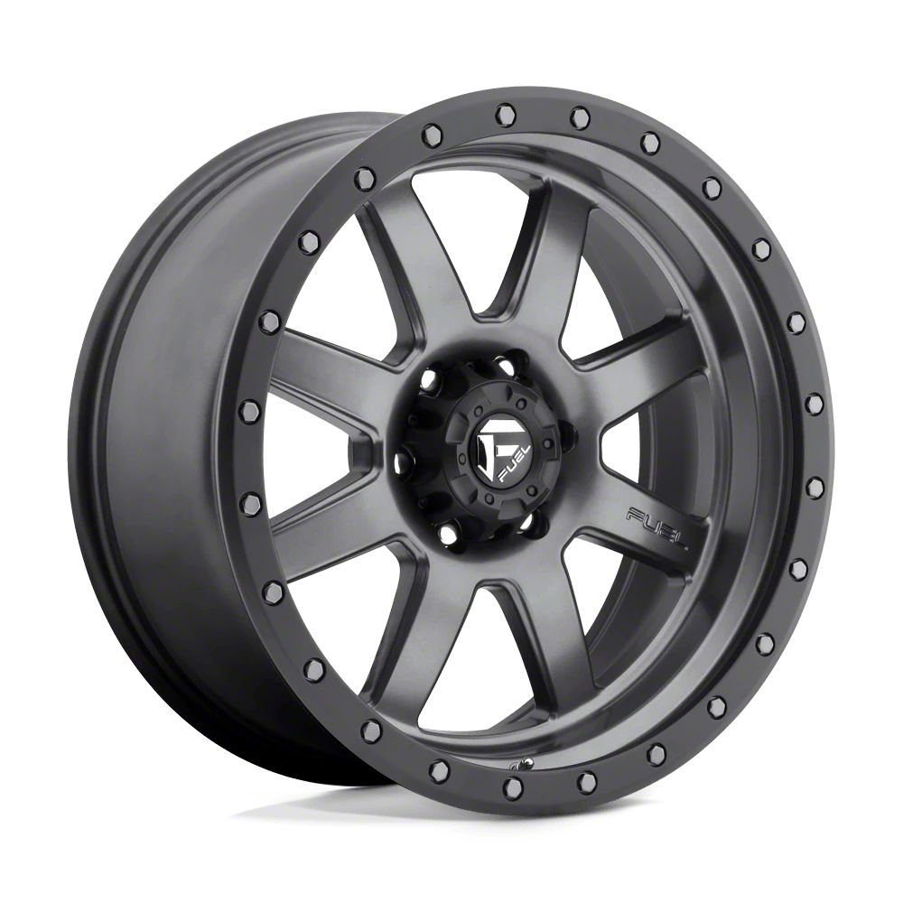 Fuel Wheels Silverado 2500 Rebel Matte Black 8-Lug Wheel; 22x12; -44mm ...