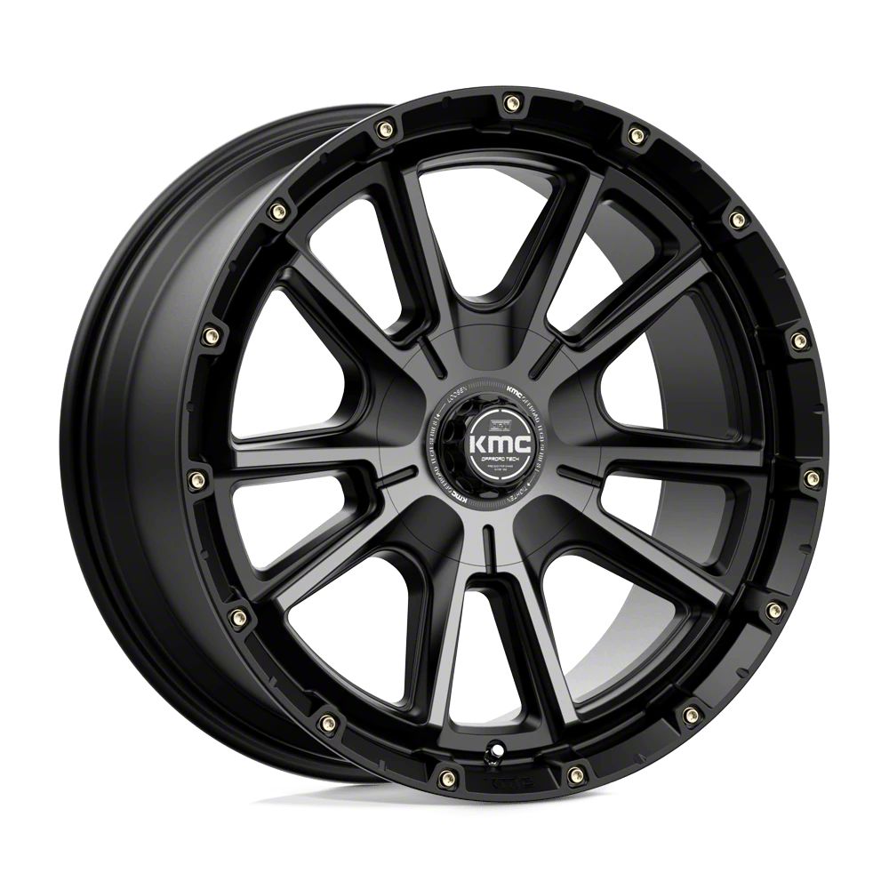 Fuel Wheels Silverado 3500 Siege Matte Black 8-Lug Wheel; 26x14; -75mm ...