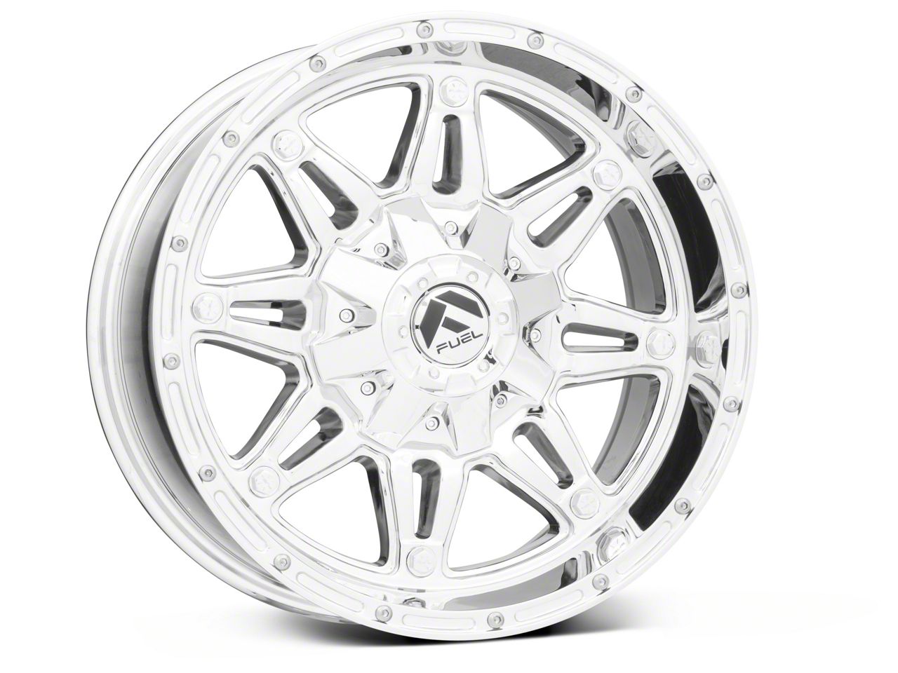 Fuel Wheels Tahoe Hostage Chrome 6-Lug Wheel; 20x12; -45mm Offset ...