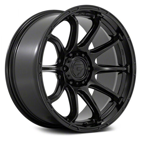 Fuel Wheels Tahoe Variant Matte Black 6-Lug Wheel; 17x9; -12mm Offset ...