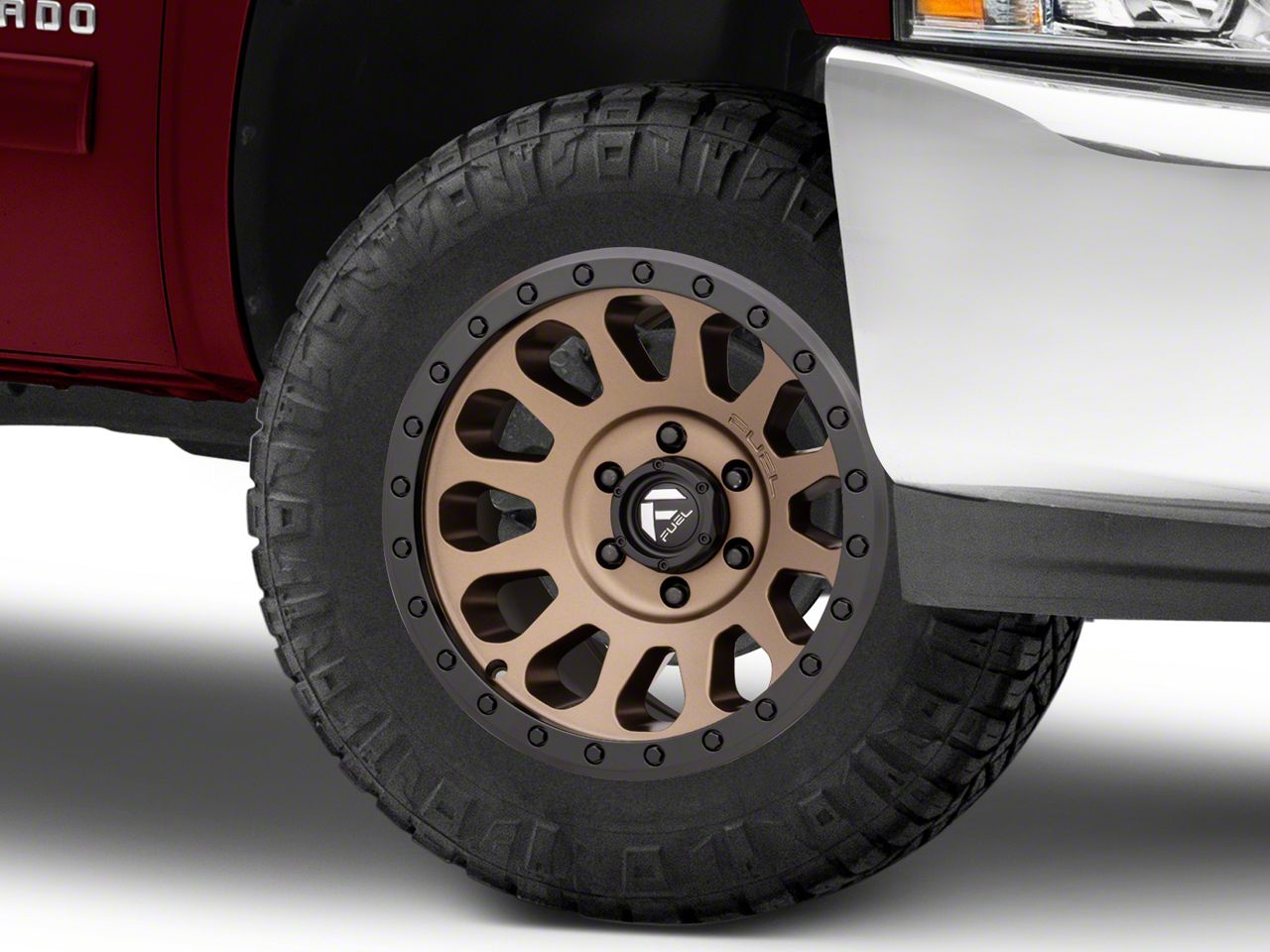 Fuel Wheels Silverado Vector Bronze 6-Lug Wheel - 18x9; 1mm Offset ...