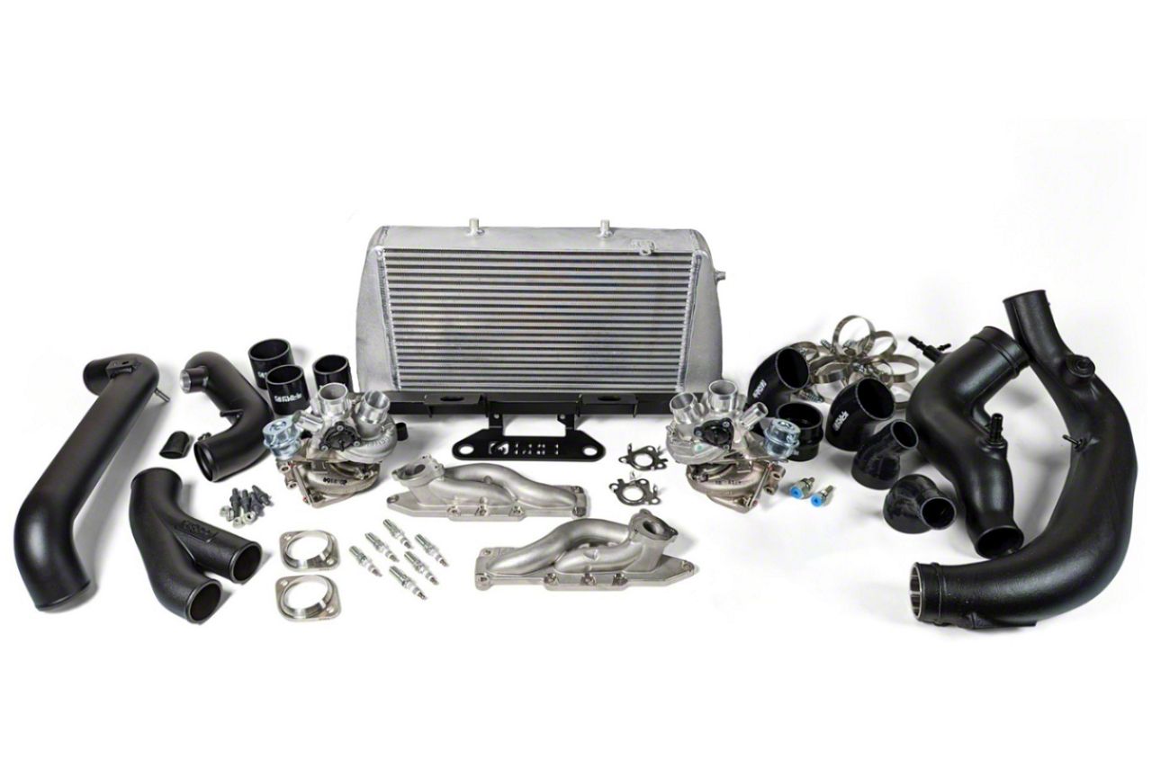 F-150 Formline Complete Turbocharger Power Pack with Black Intercooler ...
