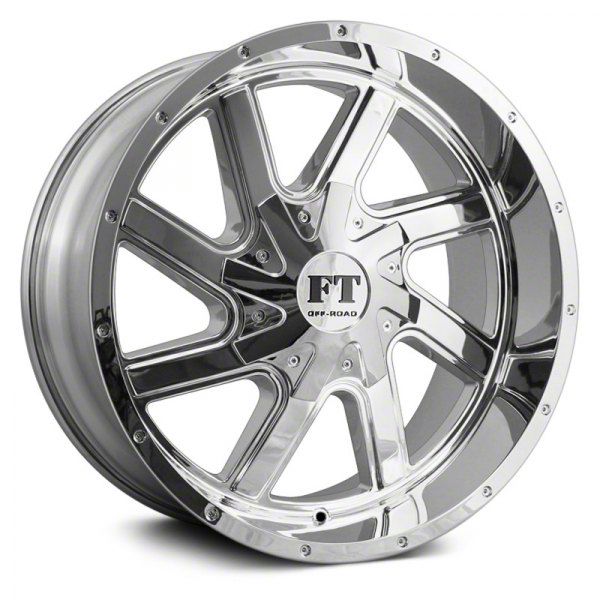 Full Throttle Off Road F-150 FT1 Chrome 6-Lug Wheel; 20x10; 0mm Offset ...
