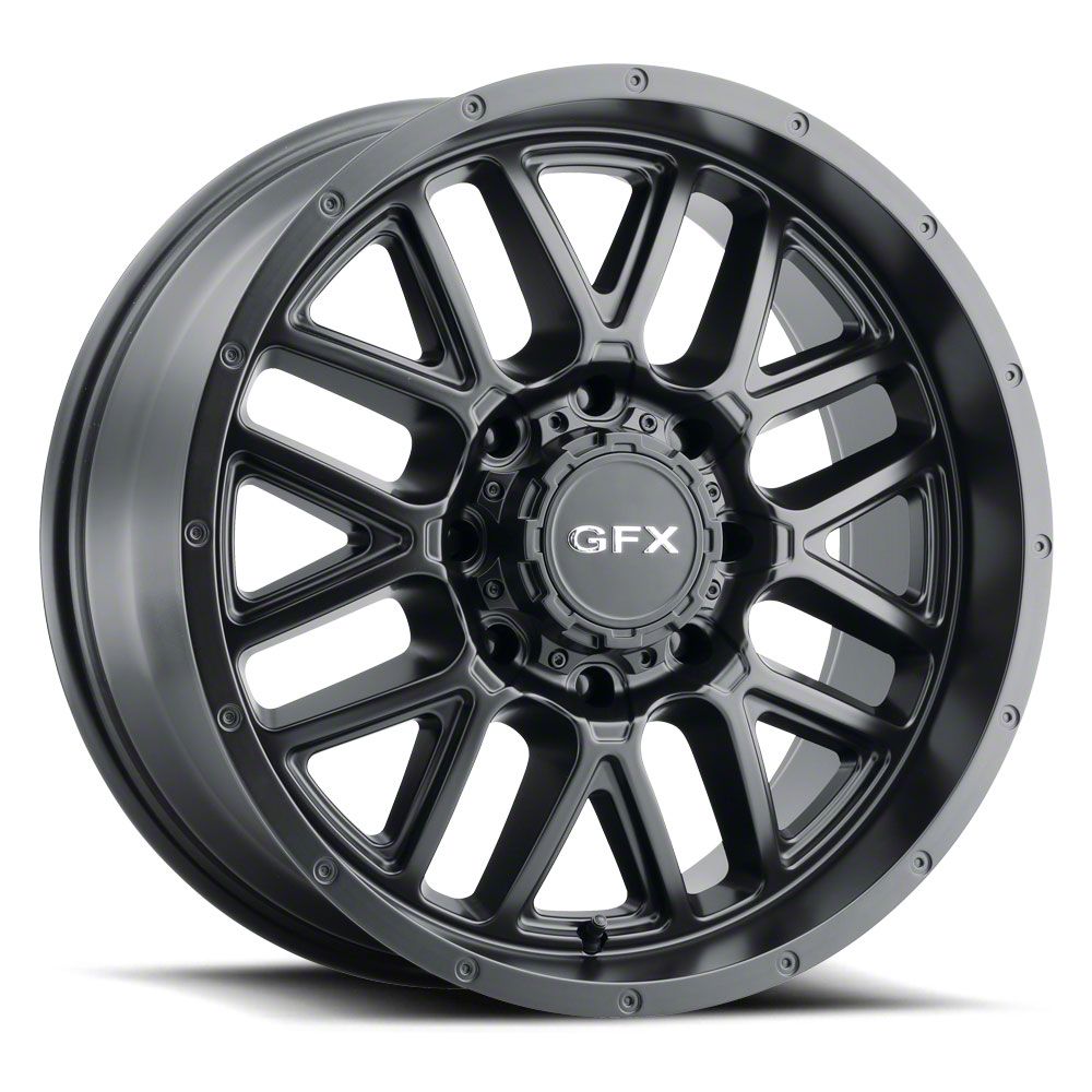 G-FX RAM 1500 TM-5 Matte Black 5-Lug Wheel; 18x9; 0mm Offset TM5 890 ...
