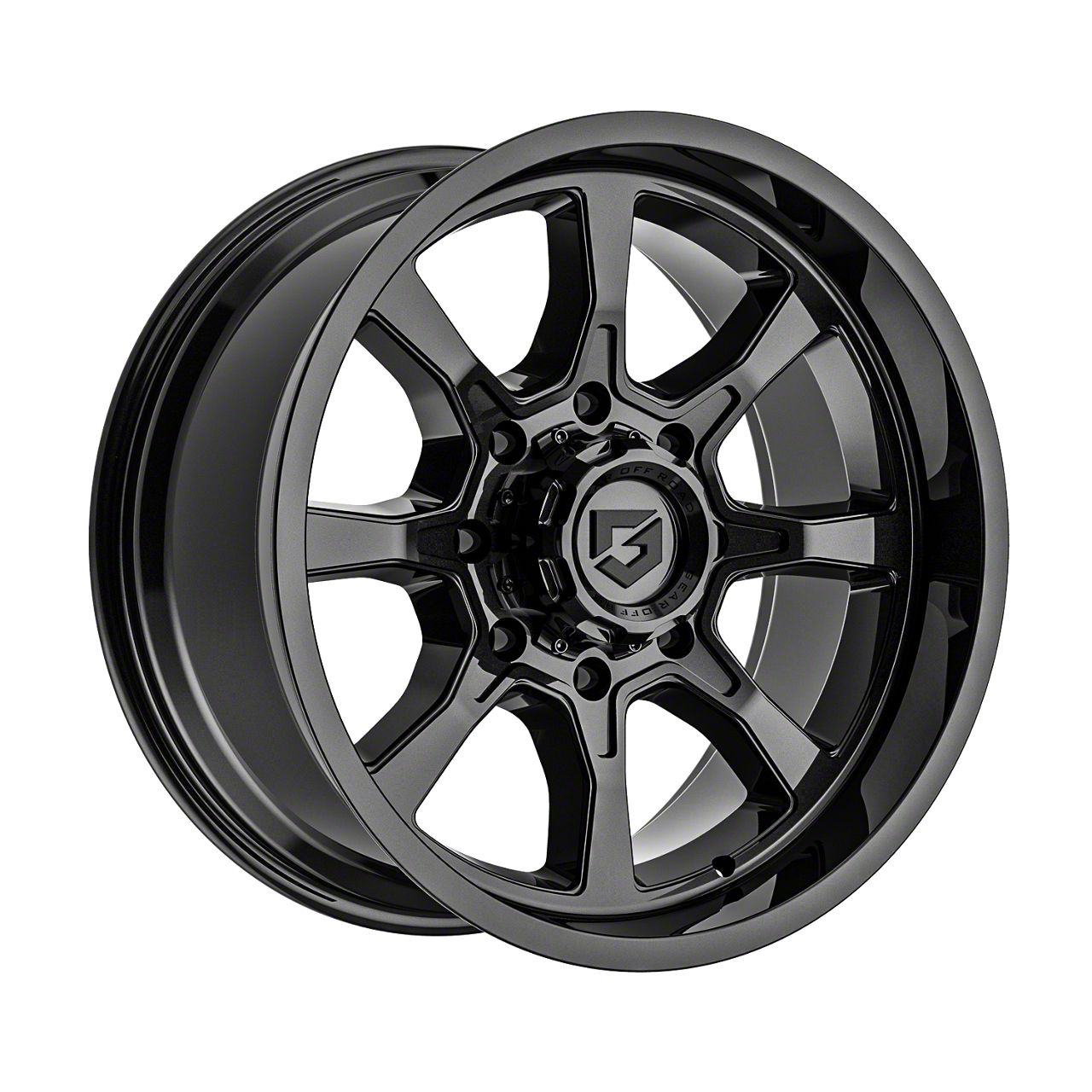 Gear Off-Road F-250 Super Duty 772 Gloss Black 8-Lug Wheel; 20x10 ...