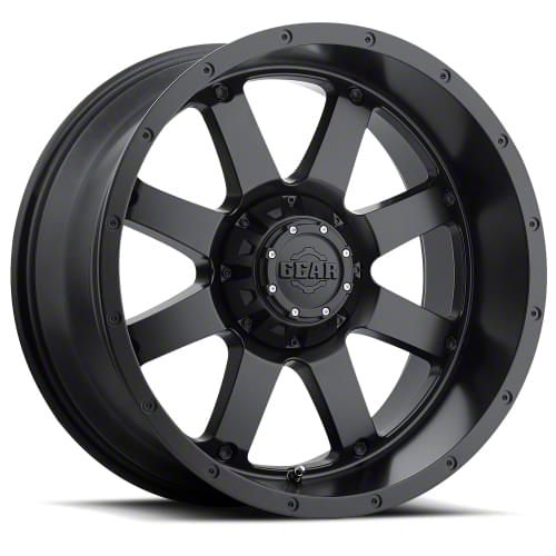 Gear Off-Road Ranger Big Block Satin Black 6-Lug Wheel; 20x12; -44mm ...