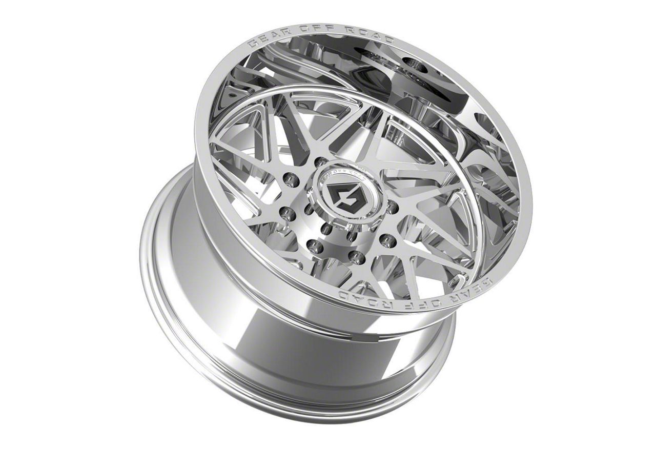 Gear Off-Road F-350 Super Duty Ratio Chrome 8-Lug Wheel; 20x10; -19mm ...