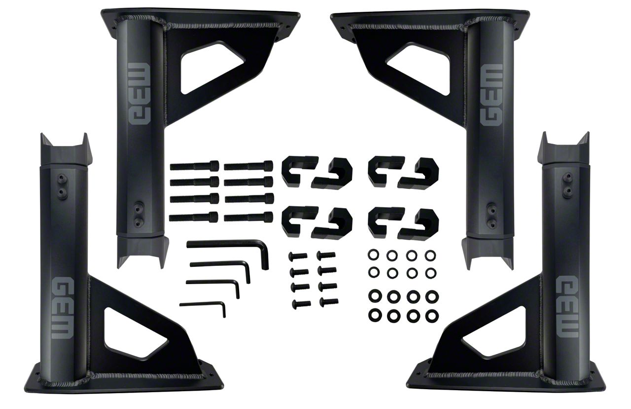 GEM Tubes Silverado 1500 HD Adjustable Height Bed Rack 120000 ...