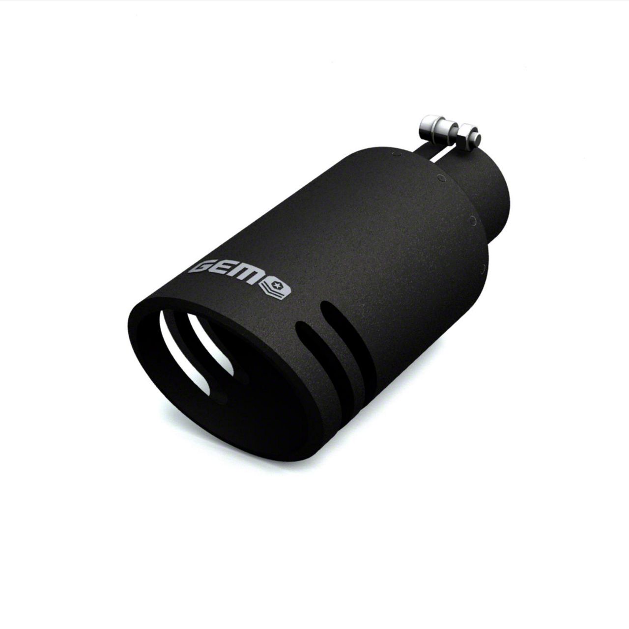 GEM Tubes Tahoe 3-Inch Silencer Cut Exhaust Tip; Black B11305 (Fits 3 ...