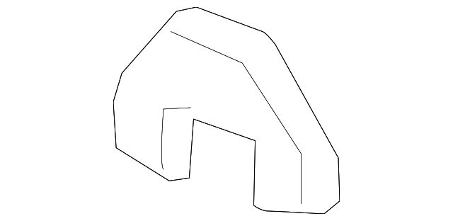 GM Sierra 1500 Bumper Bracket; Front Left; Inner 23388668 (19-21 Sierra ...