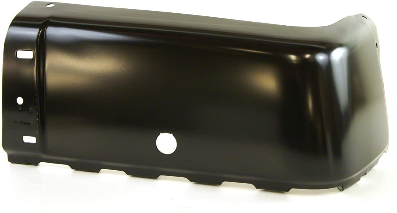 GM Sierra 1500 Bumper Extension; Rear Left; Outer; With Rear Object ...