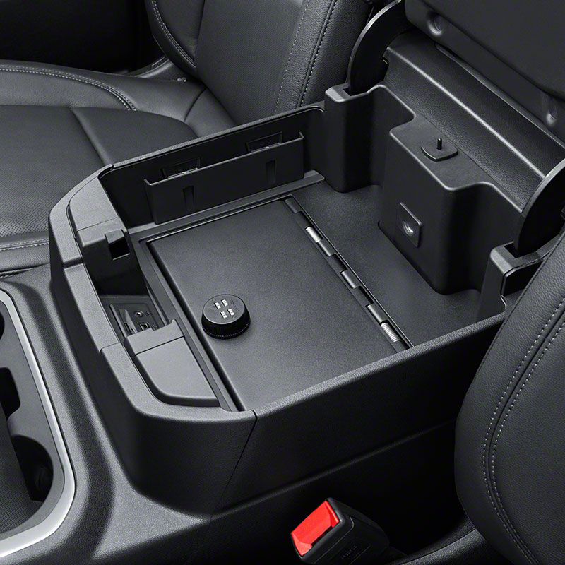 GM Sierra 1500 Center Console Lockable Storage Box 84081567 (19-23 ...