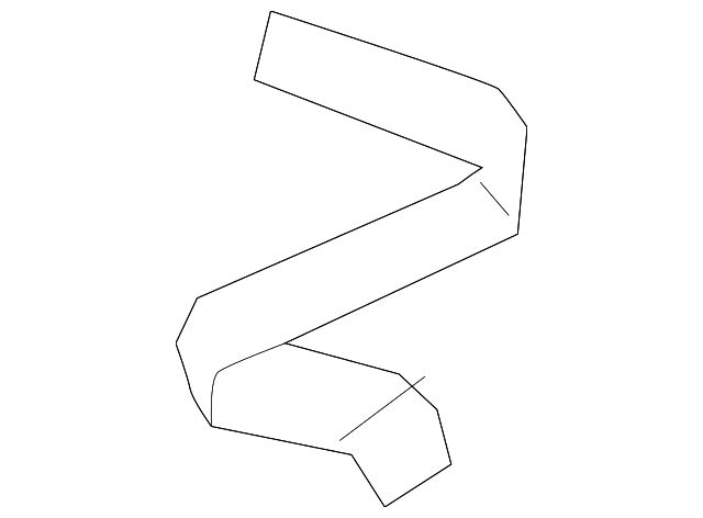 GM Sierra 1500 Fender Brace; Front Left; Lower Brace 23240603 (14-18 ...