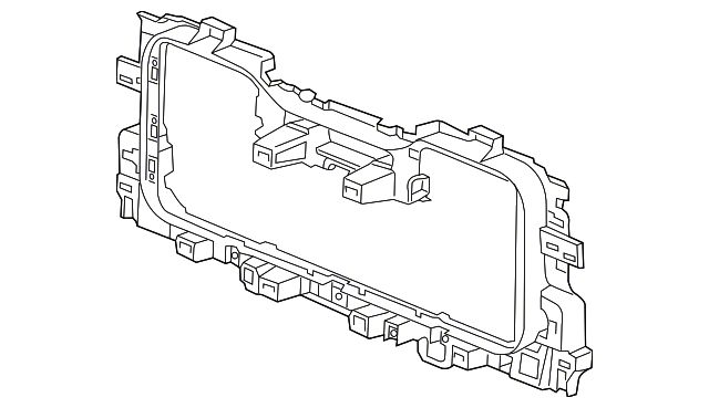 GM Sierra 1500 Grille Mounting Panel 23267374 (14-18 Sierra 1500 ...
