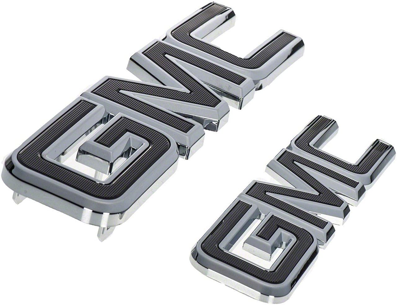 GM Sierra 1500 Grille and Tailgate Emblems; Black 84395038 (14-18 ...