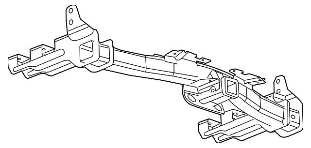 GM Sierra 1500 Receiver Hitch; Heavy Duty 23344202 (14-18 Sierra 1500 ...