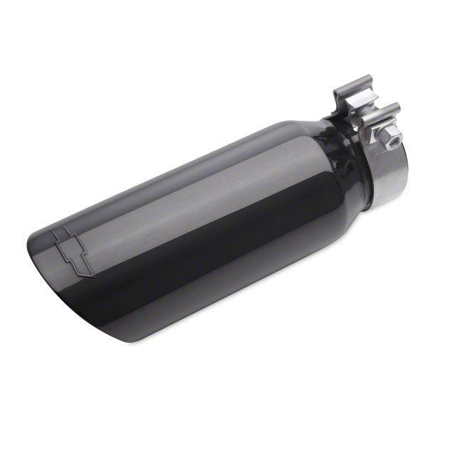 GM Silverado 1500 Direct Fit Exhaust Tip; 3-Inch; Black Chrome 84521821 ...