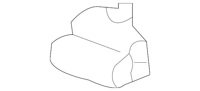 GM Silverado 1500 Bumper Bracket; Front Right; Outer 88944246 (99-02 ...