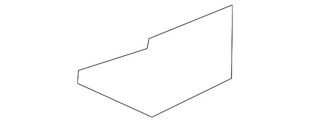 GM Silverado 1500 Bumper Cover Support; Front Left; Side Support ...