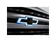 GM Silverado 1500 Illuminated Front Grille Emblem; Black 85144185 (19 ...