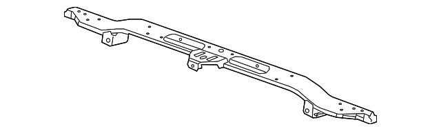 GM Silverado 1500 Radiator Support; Upper Tie Bar 22777913 (14-18 ...