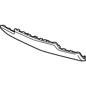 GM Silverado 1500 Front Bumper Impact Bar Skid Plate 22944882 (14-15 ...