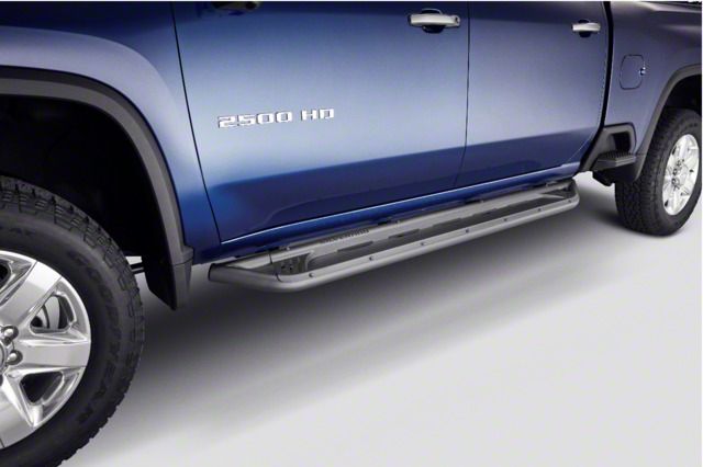 GM Silverado 1500 Sport Side Step Bars; Black 84742431 (19-26 Silverado ...