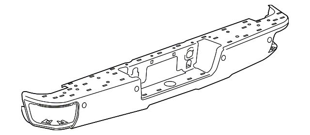 Silverado 3500 Front Bumper Face Bar; Primered (15-19 Silverado 3500 HD ...