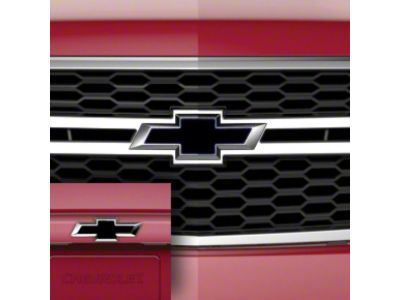 GM Tahoe Grille and Tailgate Emblems; Black 84722856 (15-20 Tahoe ...