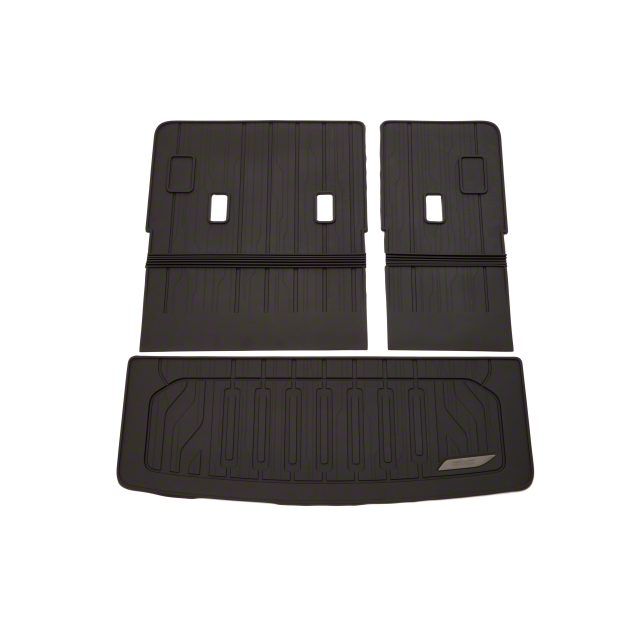 GM Yukon Integrated Cargo Liner with GMC Logo; Very Dark Atmosphere ...