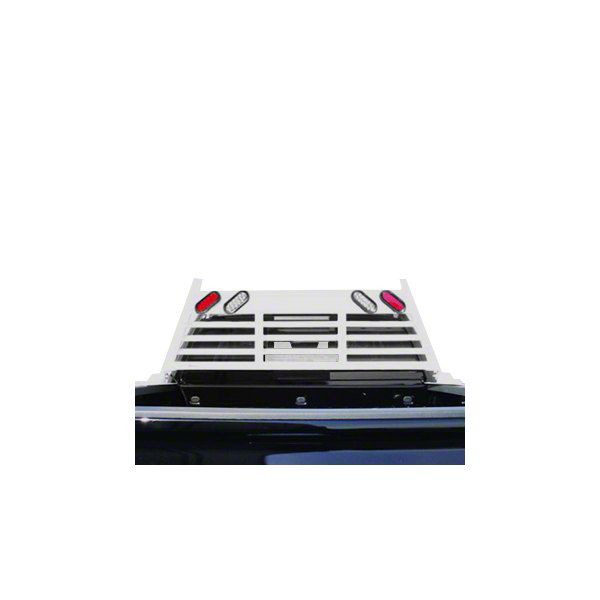 F-250 Super Duty Heavy Duty Lighted Headache Rack; White (11-16 F-250 ...