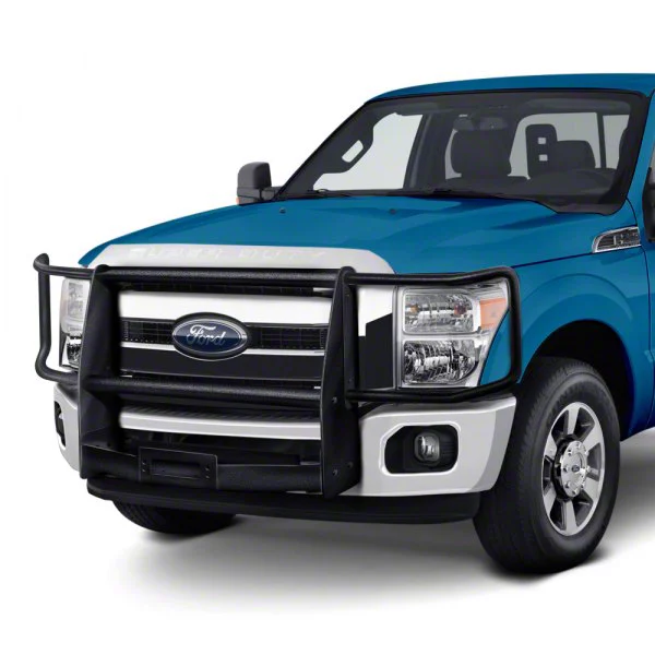 F-250 Super Duty Winch Brush Guard; Black (17-22 F-250 Super Duty ...