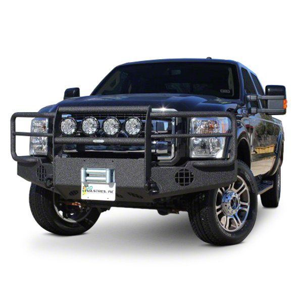 Go Industries F-350 Super Duty Pro Series Winch Ready Front Bumper ...