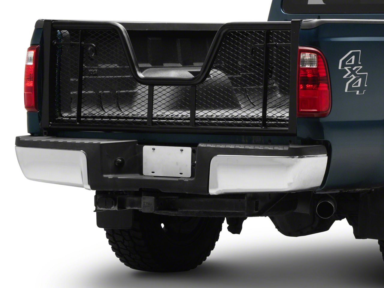 Go Industries F-350 Super Duty V-Gate Air Flow Tailgate; Black 6648B (11-16 F-350 Super Duty ...