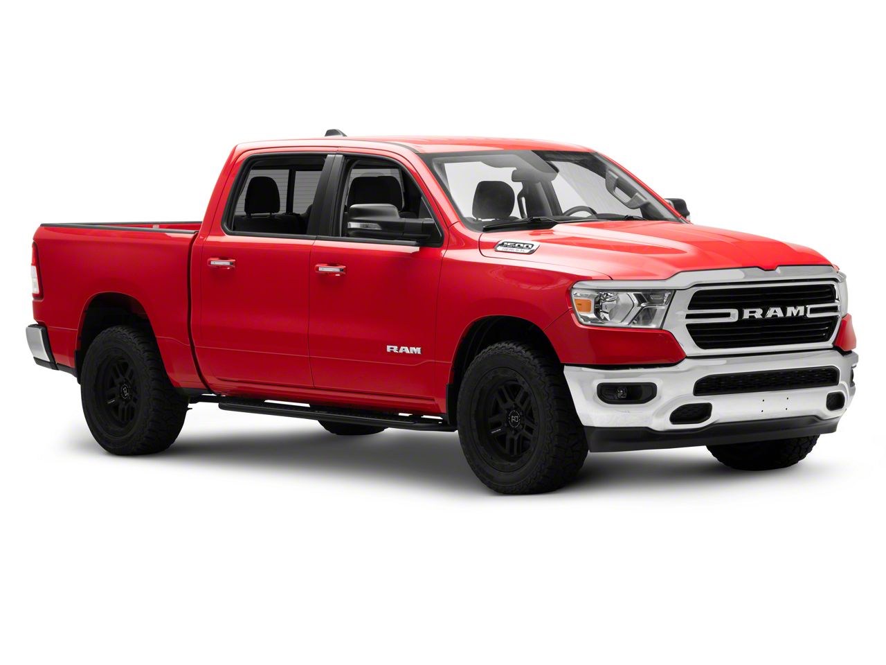 Go Rhino RAM 1500 Dominator Xtreme DSS Slider Side Step Bars; Textured ...