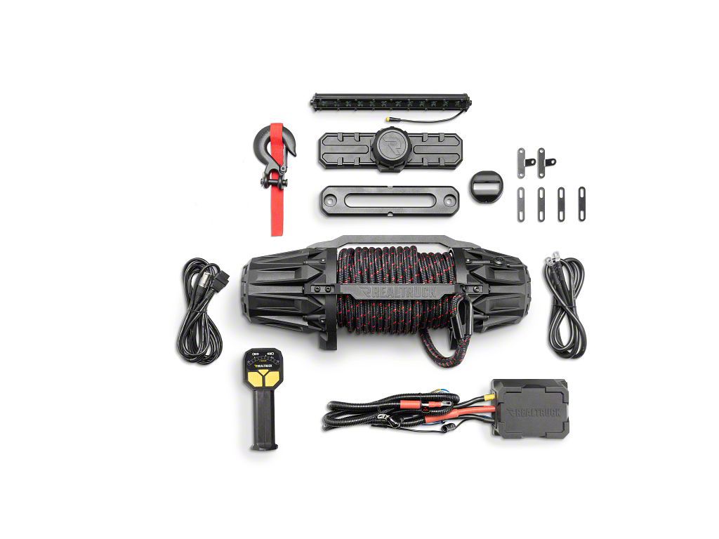 Go Rhino Silverado 3500 10,000 lb. Traction Recovery Winch XG-W10000KB (Universal; Some ...