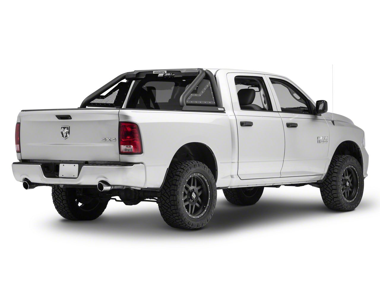 Go Rhino RAM 1500 Sport Bar 2.0 Roll Bar; Textured Black 911000T (09-18 ...