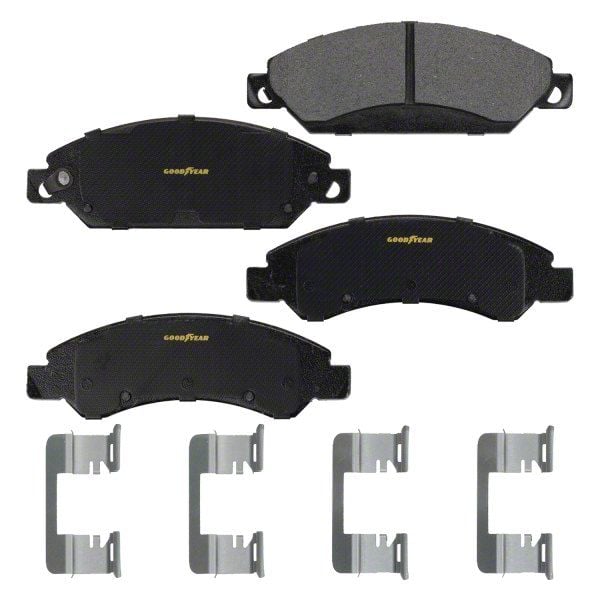 Goodyear Brakes Silverado 1500 Truck and SUV Carbon Ceramic Brake Pads ...