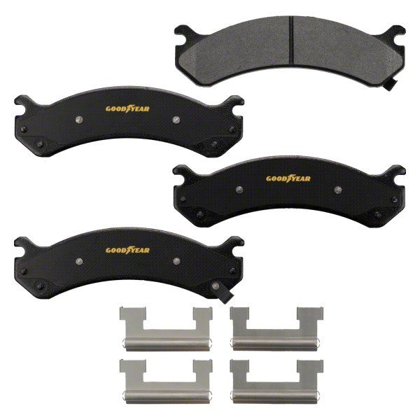 Goodyear Brakes Silverado 3500 Truck and SUV Carbon Ceramic Brake Pads ...