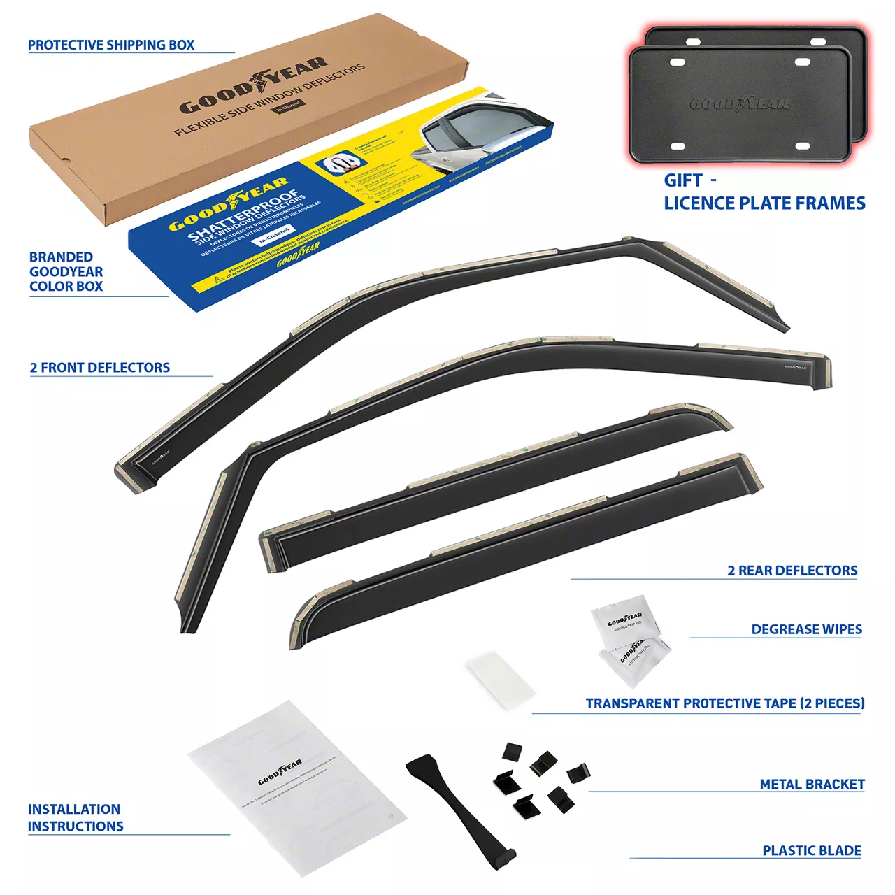 Car accessories window guards store