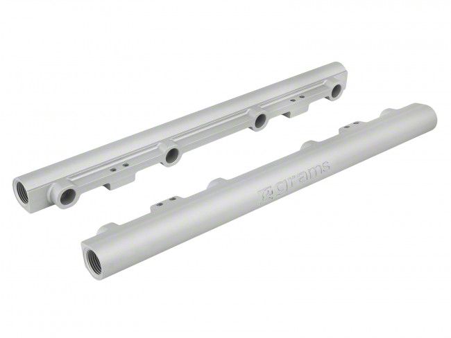 Grams Performance F-150 Fuel Rails; Raw Finish G50-04-1020 (11-17 5.0L ...
