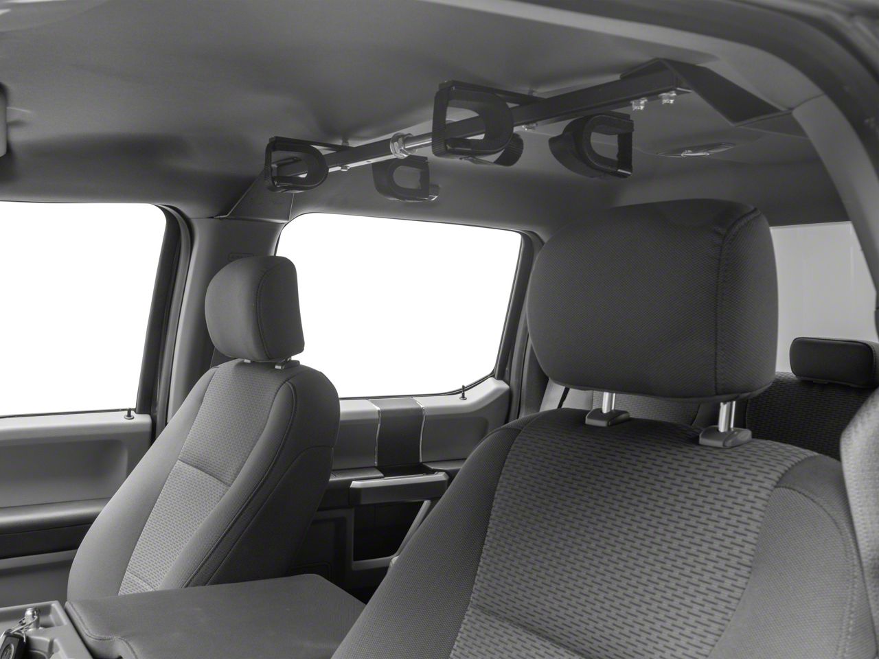 F-250 Super Duty Center-Lok Overhead Gun Rack; Holds 2 Guns (11-24 F ...