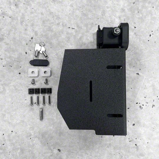 Grey Man Tactical RAM 1500 Locking Rifle Rack with 12-Inch Raptor Rail ...