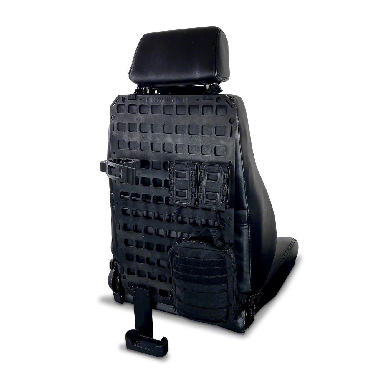 Grey Man Tactical RAM 2500 RMP Vehicle Rifle Rack MOLLE Panel with ...