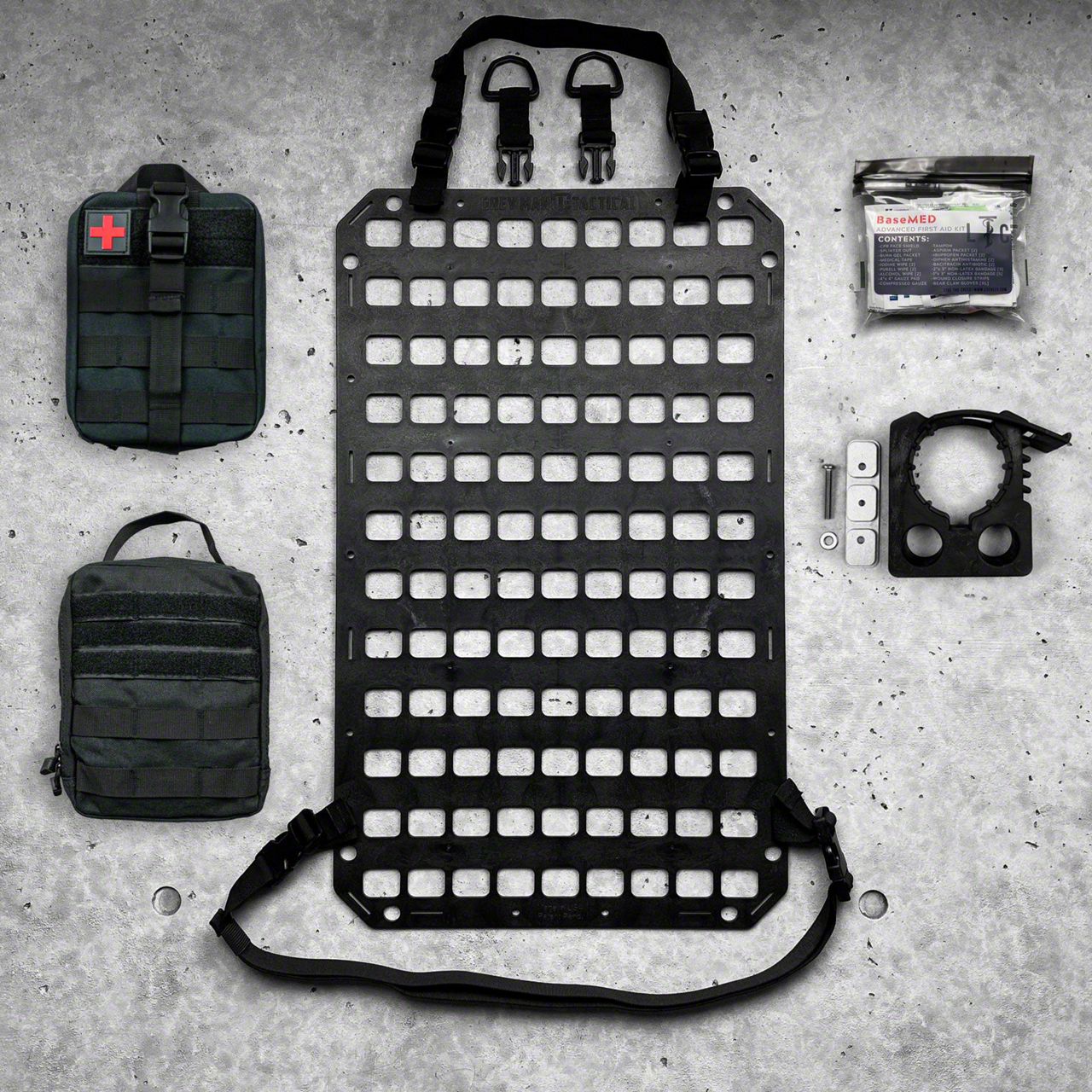 Grey Man Tactical RAM 2500 Vehicle Seatback RMP MOLLE Panel Package ...