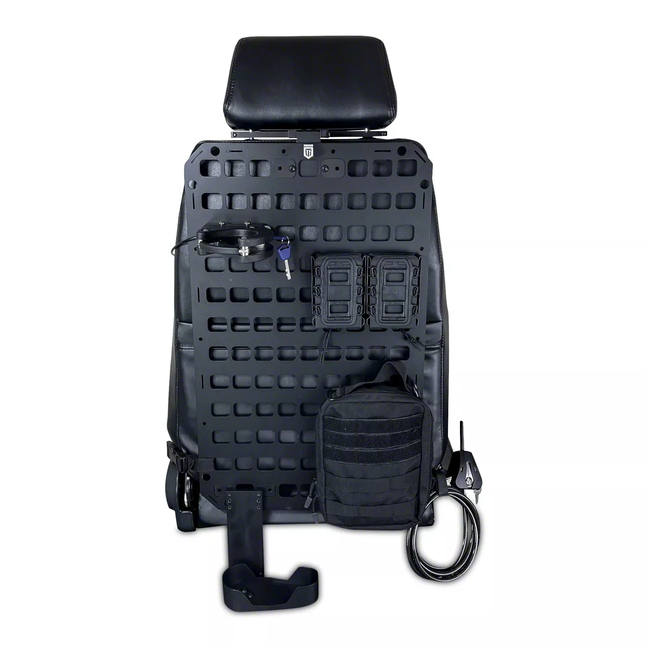 Grey Man Tactical Ranger RMPX Vehicle Locking Rifle Rack MOLLE Panel ...