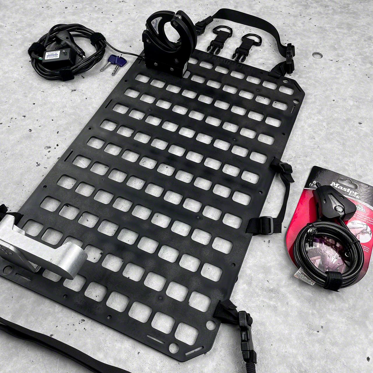 Grey Man Tactical Silverado 1500 RMP Vehicle Locking Rifle Rack MOLLE ...