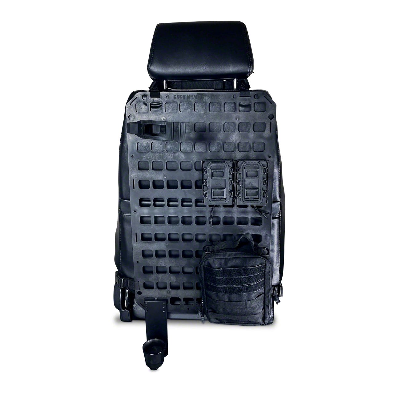 Grey Man Tactical Tahoe Vehicle Rifle Rack MOLLE Panel with XL Muzzle ...